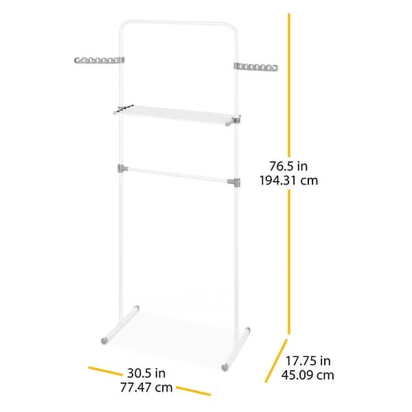 Whitmor Laundry Storage with Drying Rack - Bed Bath & Beyond - 38292416