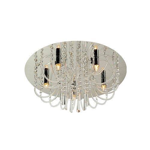 Bazz Lighting C00154G Glam Series Single-Light Flush Mount Ceiling ...