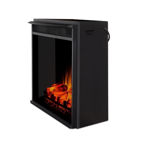 Real Flame Eliot Grand Electric Fireplace Entertainment Center White