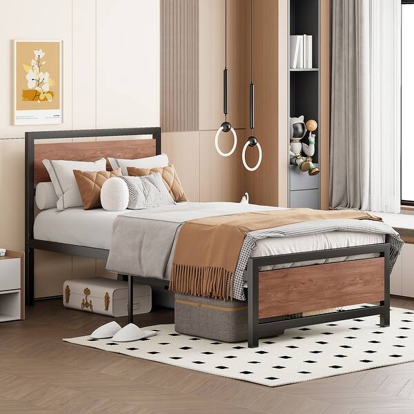 unique metal bed frames