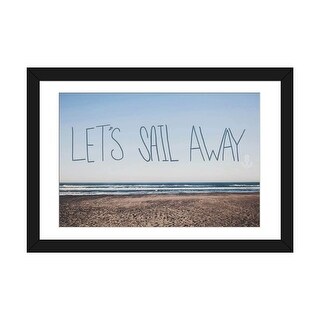 iCanvas "Let's Sail Away" by Leah Flores - Bed Bath & Beyond - 37390613