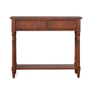 Callie Console Table with Drawer - 35.4x13.78x30.31 - Bed Bath & Beyond ...