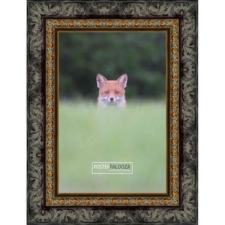 24x28 Traditional Complete Wood Picture Frame with UV Acrylic, Foam ...