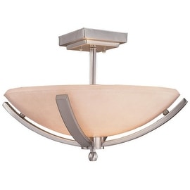Minka Lavery ML 1184 2 Light Semi-Flush Ceiling Fixture from the Raiden ...