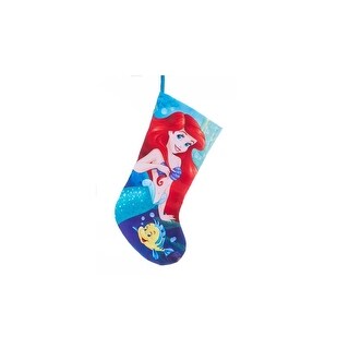 Set of 4 Disney Princess Ariel Christmas Stocking 18" - Bed Bath ...