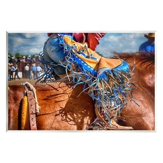 Stupell Cowboy at Rodeo Photography Wall Plaque Art Design by Lisa ...