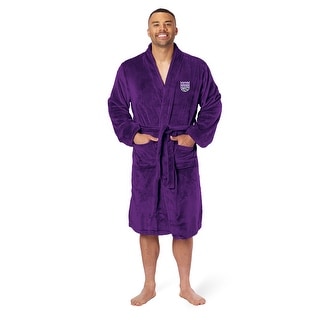 NBA Purple L/XL Silk Touch Robe - Bed Bath & Beyond - 41453585