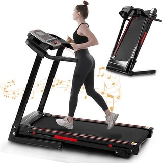 Folding Treadmills for Home 3.5HP Portable Foldable with Incline ...