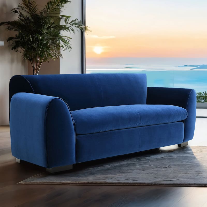 Furniture of America Corwin Modern Bench Style Sofa with OEKO TEX ...