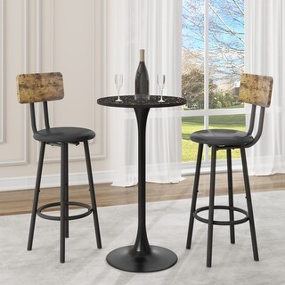 Modern Round Pub Table Bar Table - Bed Bath & Beyond - 42548457