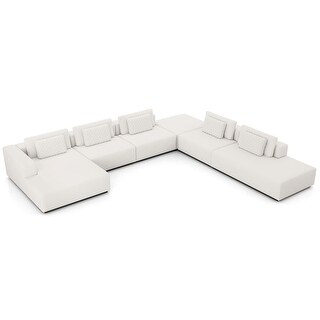 Spruce Modular Sofa Set 23 in Chalk Fabric - Bed Bath & Beyond - 36093645