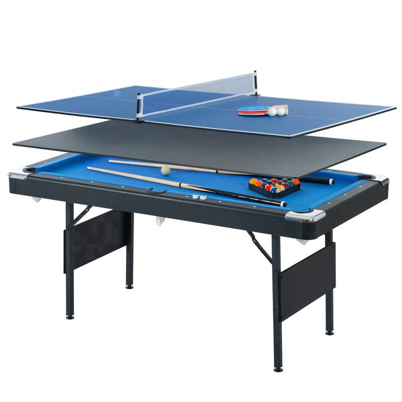 All-in-one Billiard Table Muitfunctional Indoor Game Talbe Table Tennis ...