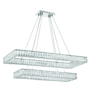 LED Chrome Chandelier - Bed Bath & Beyond - 40195618