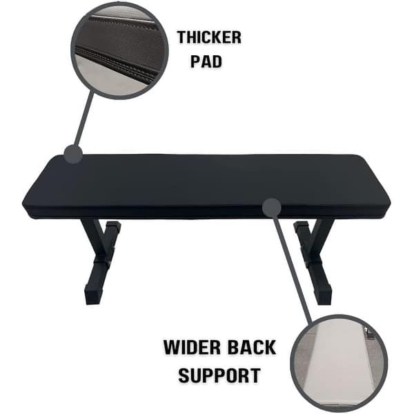 wide back workout bench