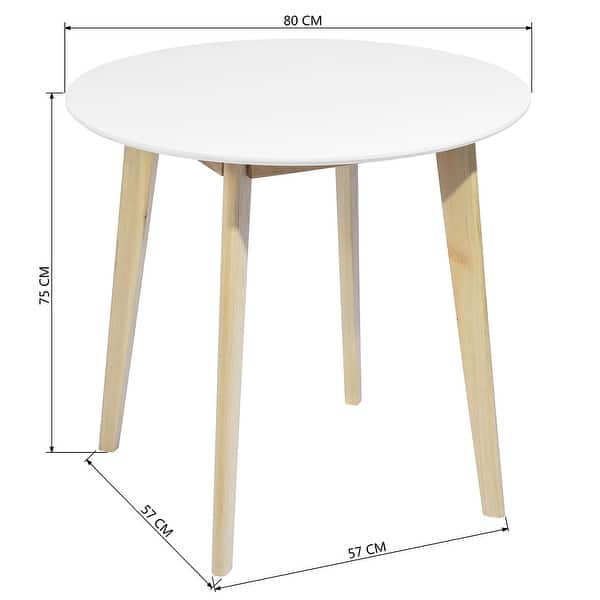 Round Dining Table Small White Dining Room Table - Bed Bath & Beyond ...