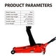 3t Low Profile Ultra Low Floor Jack with Dual Pistons Quick Lift Pump ...