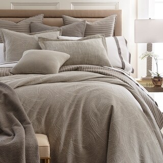 Sheya Striped Cotton Blend Pillow Sham - Bed Bath & Beyond - 32375544