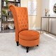 Gosser 20" Wide Velvet High Back Vanity Chair - Bed Bath & Beyond ...