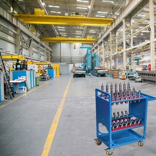 40 Taper Tool Holder Trolley, CNC Tool Cart, CAT40 and BT40 Service ...