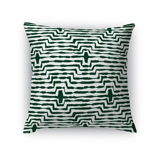OPTIC DIAMOND EVERGREEN Accent Pillow by Kavka Designs - Bed Bath ...
