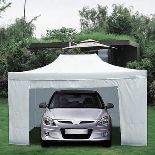 10x15 Ft Canopies Commercial Tents Market Stall With 6 Removable ...