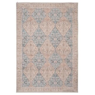 Kukoon Golden Toned Faded French Classical Living Room Rug - Bed Bath ...