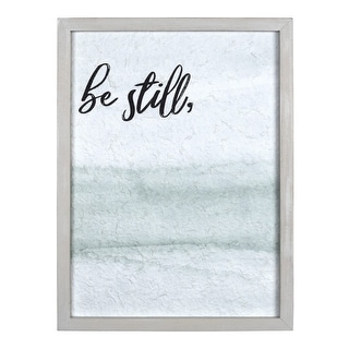 Be Still Framed Wall Art - Bed Bath & Beyond - 39674907