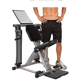 Flex Force 50 in 1 Resistance Chair Gym, Complete Workout System, Home ...