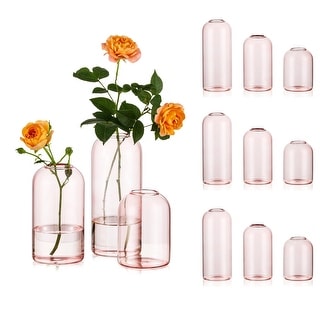 Vases for Centerpieces Set of 12, Unique Small Flower Vases for Decor ...