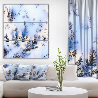 Designart "Dendrite crystals macro'Stone Photographic on Wrapped Canvas ...