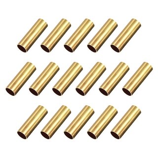 Tube 10mm OD 0.5mm Wall Thickness 30mm Long Pipe Tubing for DIY 16 Pcs ...