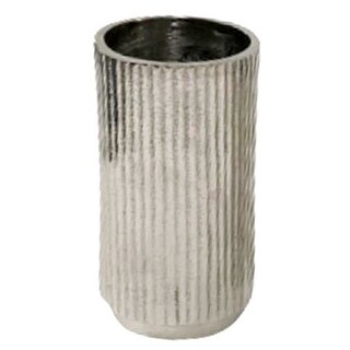 Flower Pot Raw Brass Antique H9.50"- A - Raw Brass Antique - Bed Bath ...