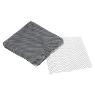 50pcs Flower Pot Hole Mesh Pad, 4 x 4" Square Bonsai Pot Bottom Grid ...