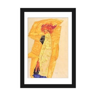 iCanvas "Gerti Schiele Against Ocher-Coloured Drapery" by Egon Schiele ...