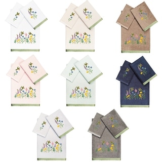 Authentic Hotel and Spa Turkish Cotton Hada 3 PC Towel Set - Bed Bath ...