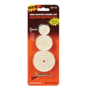 Dico 527-72 Assorted Mini Buffing Wheel Kit, 1" - Bed Bath & Beyond ...