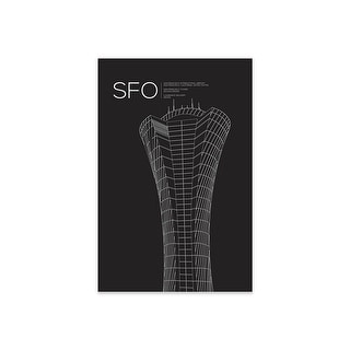 SFO Tower, San Francisco International Airport Print On Acrylic Glass ...