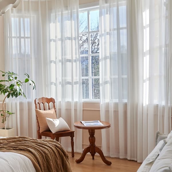 sheer window dressing