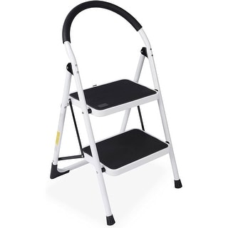 2 Step Ladder Folding Step Stool, 330 lb. Capacity - Bed Bath & Beyond ...