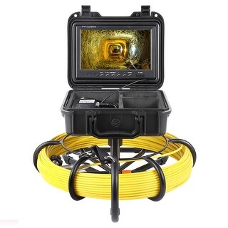 Sewer Camera with Self-Leveling, 9" Screen Pipeline Inspection Camera ...