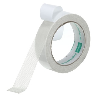 1"x33 Ft Double Sided Fabric Tape Super Sticky Clear Tapes White - 1 ...