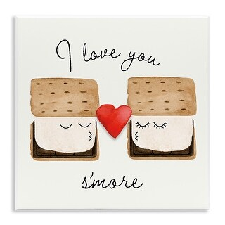 Stupell Love You S'more Wall Plaque Art Design By Corrine Rose Design ...