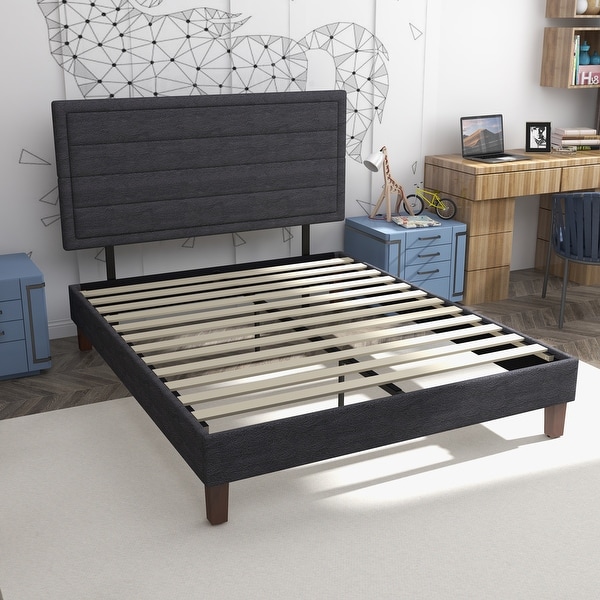 Upholstered bed box spring store