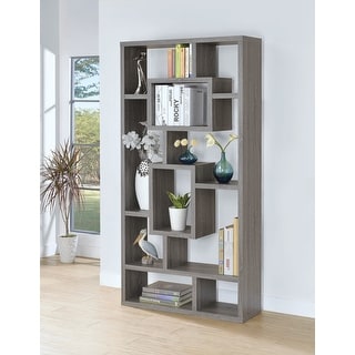 DH BASIC Modern Open Bookcase Display Shelf by Denhour - Bed Bath ...