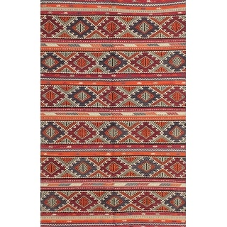 Ahgly Company Machine Washable Contemporary Bullet Shell Brown Area ...