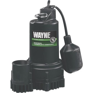 Wayne Home Equipment 1/3Hp Plastic Sump Pump WST33 Unit: EACH - Bed ...