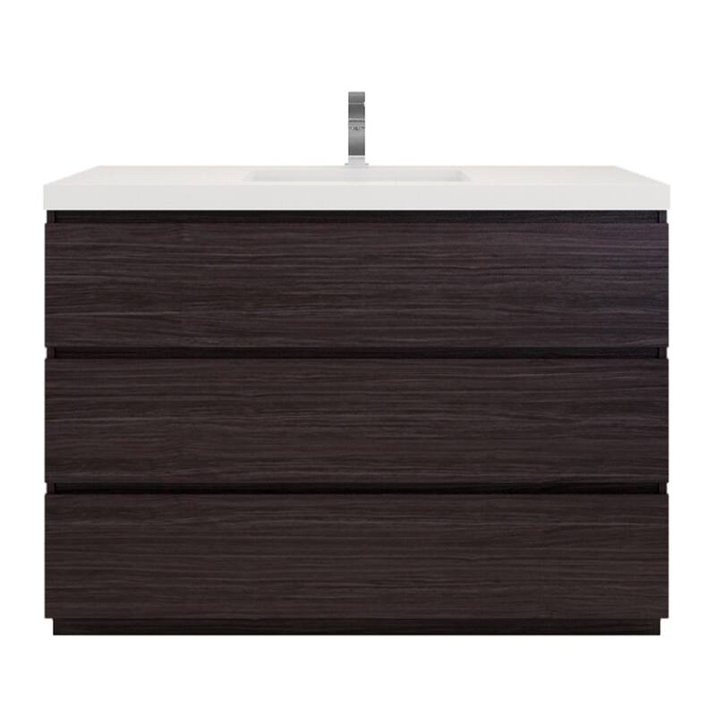 Aron 48'' Freestanding Vanity with Reinforced Acrylic Sink - Overstock ...