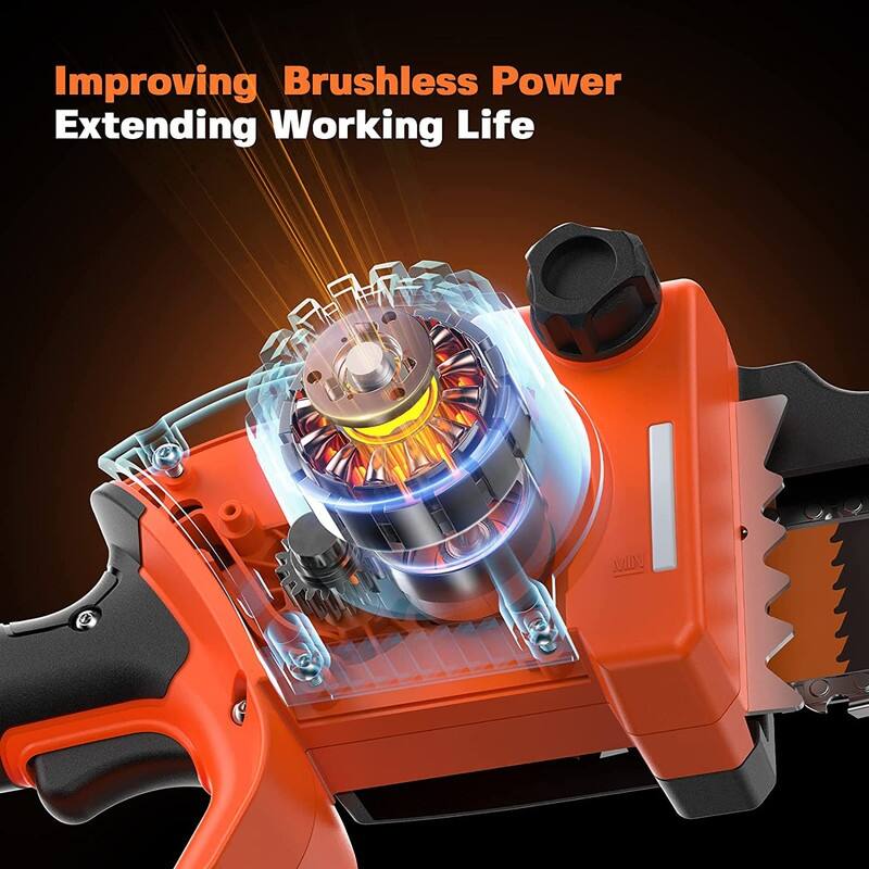 Brushless Mini Chainsaw - Overstock - 38076344