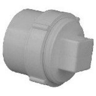 Charlotte Pipe & Found PVC01105X0600HA Pvc Clean-Out With Plug 3" - Bed ...