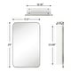 TEHOME Garnes Recessed or Surface Mount Framed Medicine Cabinet with ...